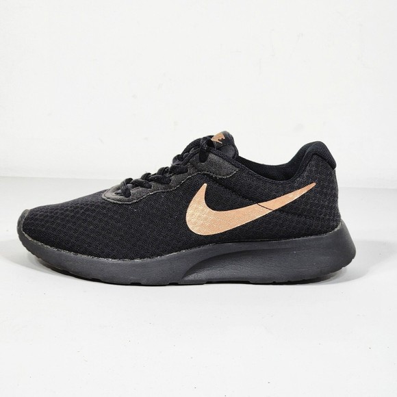 Nike | Shoes | Nike Womens Tanjun 8265505 Black Running Shoes Sneakers ...
